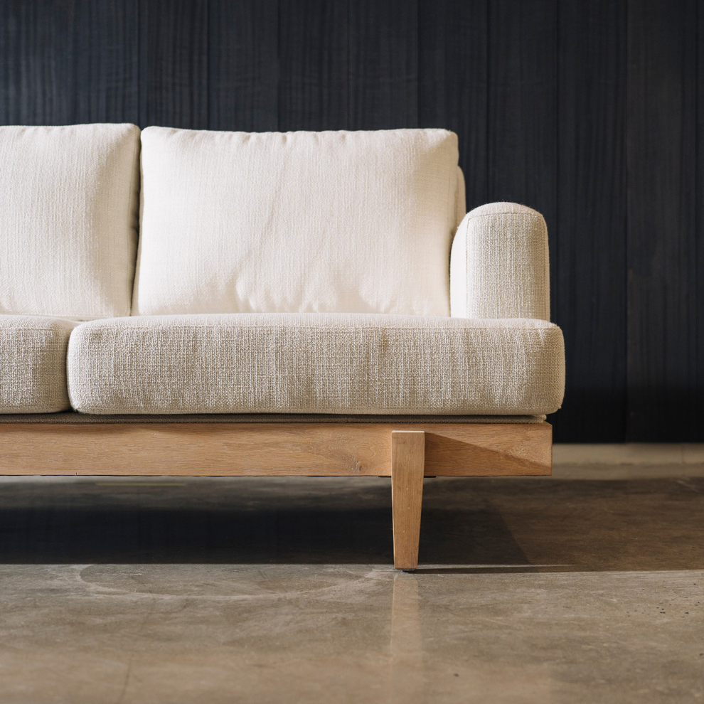 Tokyo Sofa with Wooden Legs – Begin Interiors